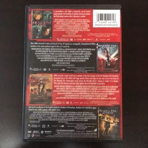 Sony | Other | The 4 Movie Resident Evil Dvd Collection | Poshmark